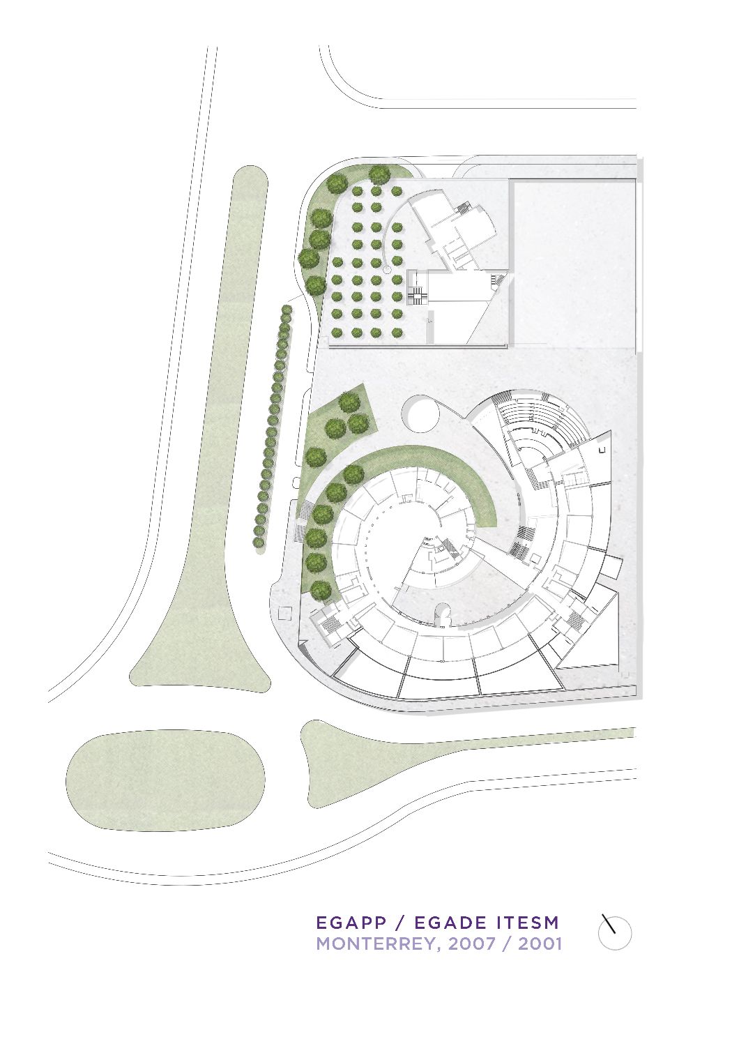 ITESM SANTA FE CAMPUS, PARKING & GYM | Photograph by: © Colección ...